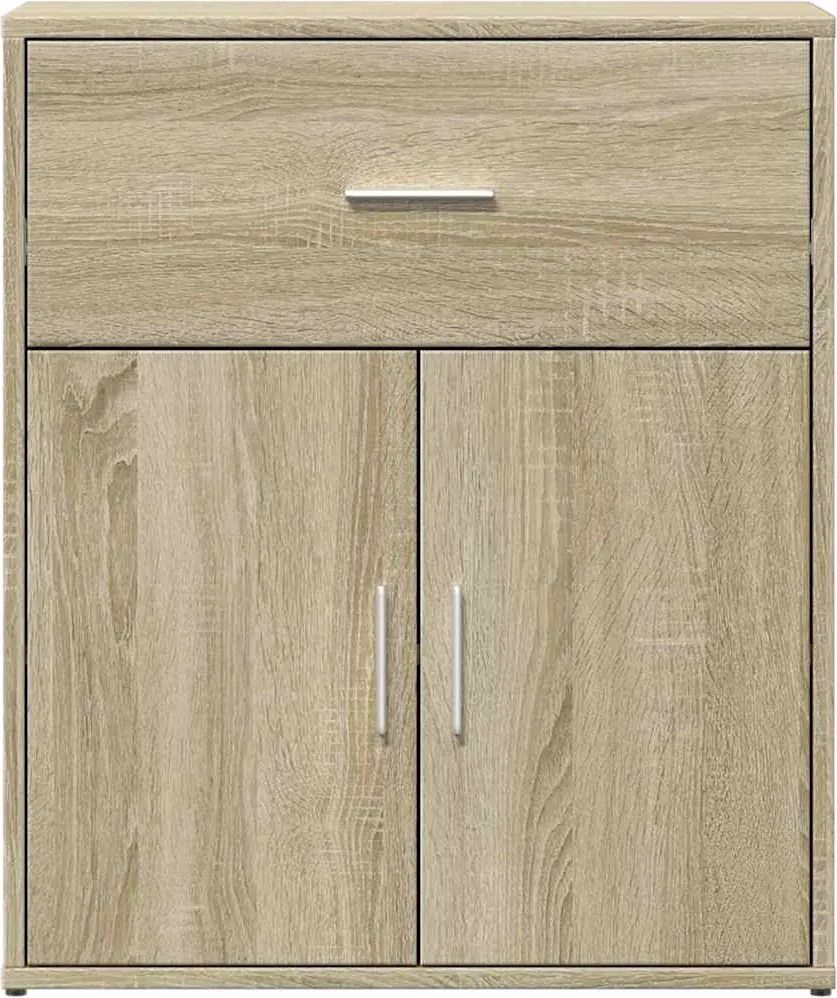 Příborníky 2 ks dub sonoma 60 x 31 x 70 cm kompozitní dřevo 3276548