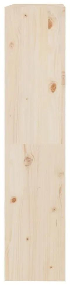 Petromila Knihovna / dělicí stěna 80 x 30 x 135,5 cm masivní borovice