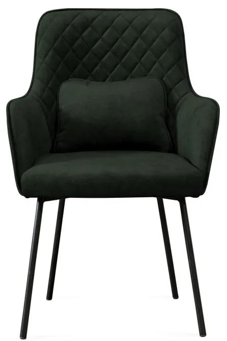 DOLMAR SEDAČKY Jídelní židle - KR-7, různé tkaniny a barvy na výběr Čalounění: tmavě béžová (Uttario Velvet 2976)