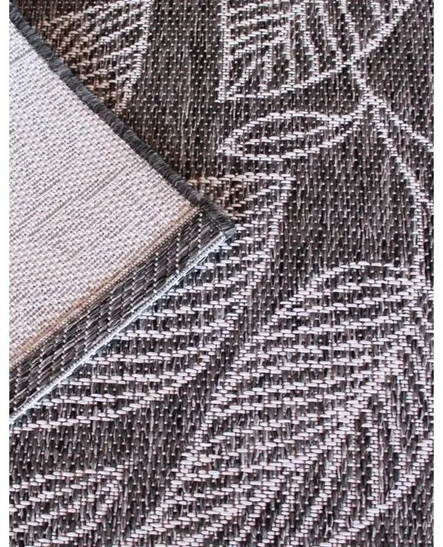 BALTA Kusový koberec Terazza / Outdoor / 21403-731 Ivory silver - grey BARVA: Béžová, ROZMĚR: 80x150 cm