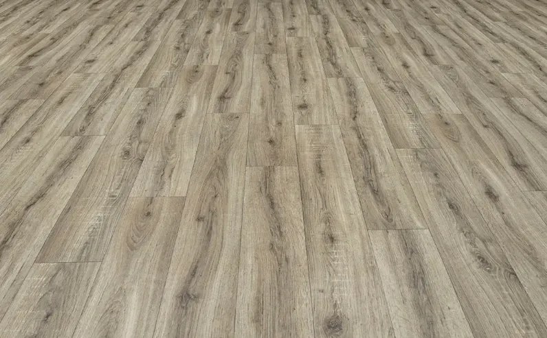 IVC GROUP LEOLINE PVC podlaha - lino SUPERTEX Sorbonne 584 - šedohnědé rustikální dřevo ŠÍŘKA: 4 m