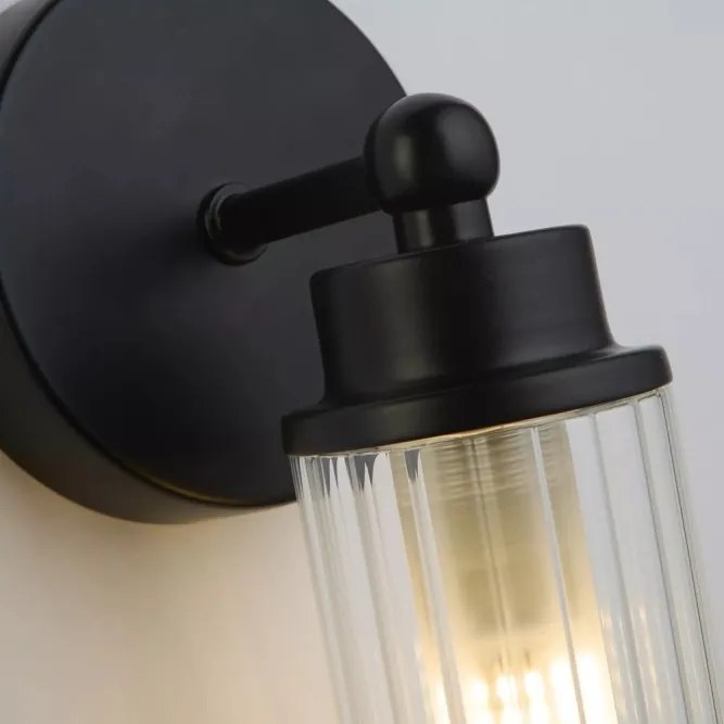 Searchlight 29981BK Nástěnné svítidlo IMPERIAL černé IP44