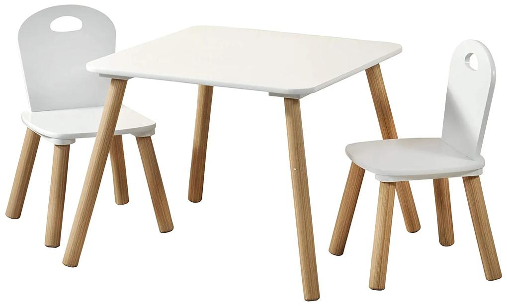 Přebrodit Provedení dotek dřevěný stolek a 3 židličky pro děti zvolit  jeskyně Pigment