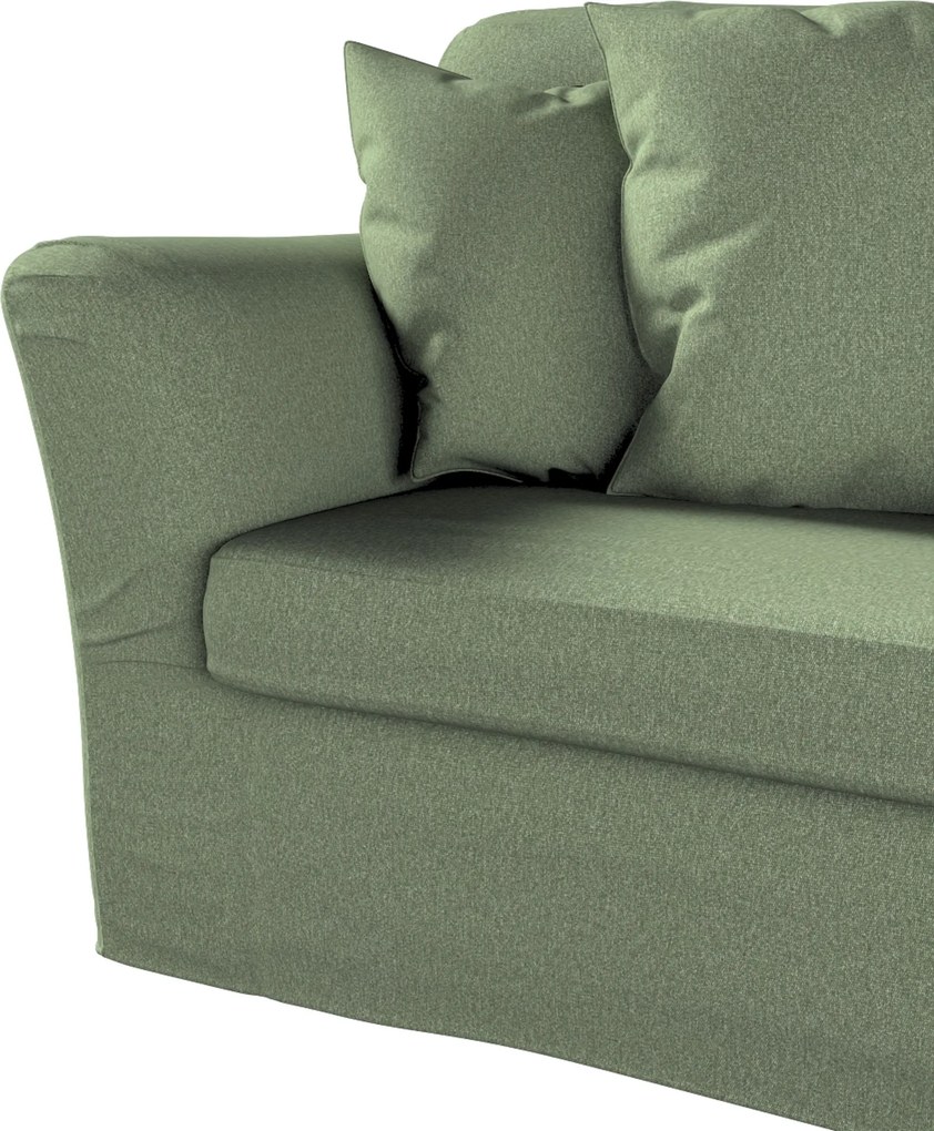 Potah na pohovku IKEA Tomelilla rozkládací barva zelená látka pletený vzor