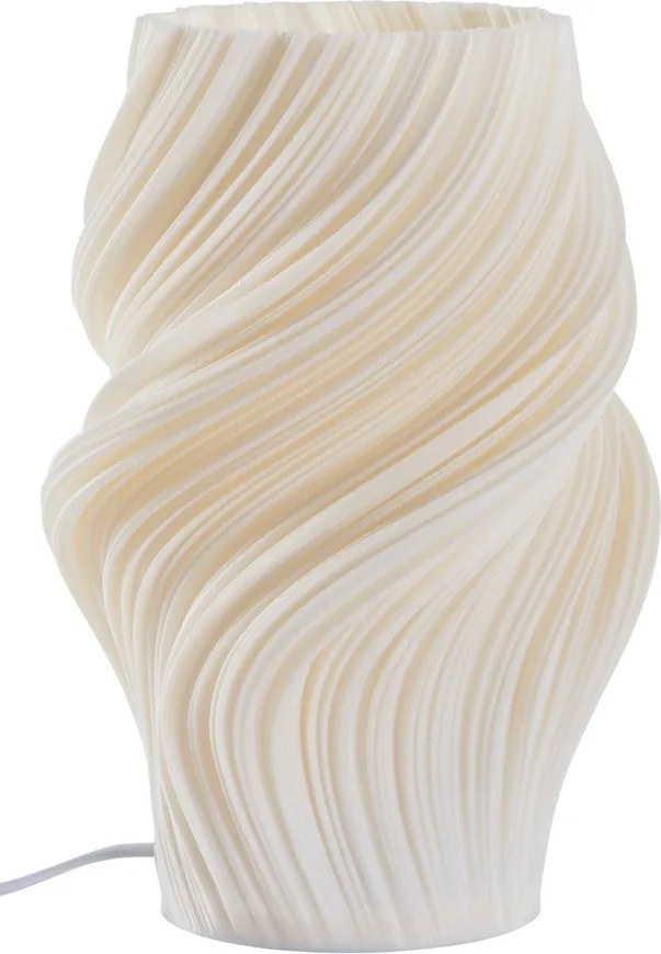 Bílá plastová stolní lampa (výška 27 cm) Calais – Jotex