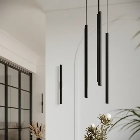 Nástěnné svítidlo SOLLUX PASTELO 2 černé G9 2x8W bez žárovky SL.1178