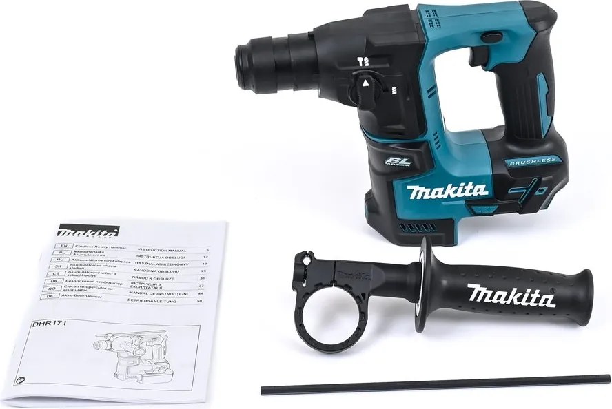 Aku vrtací kladivo Makita LXT DHR171Z