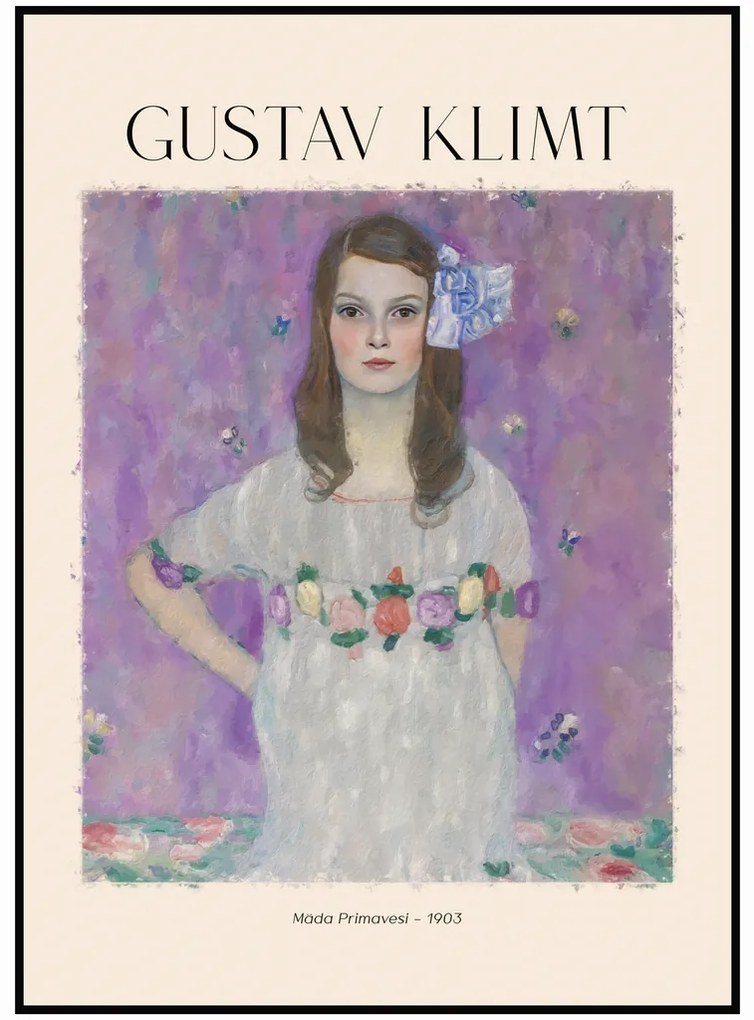 Gustav Klimt - Mäda Primavesi 40 x 50 cm