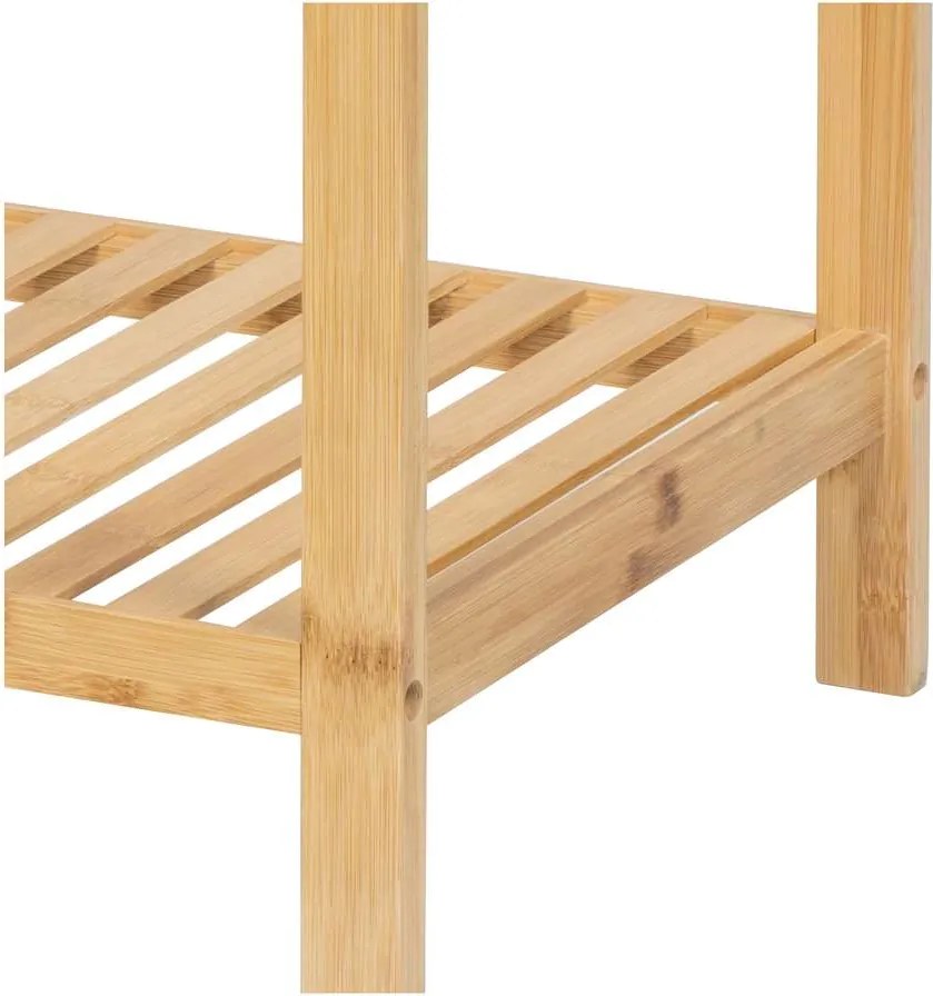 Regál Carboni I, přírodní dřevo