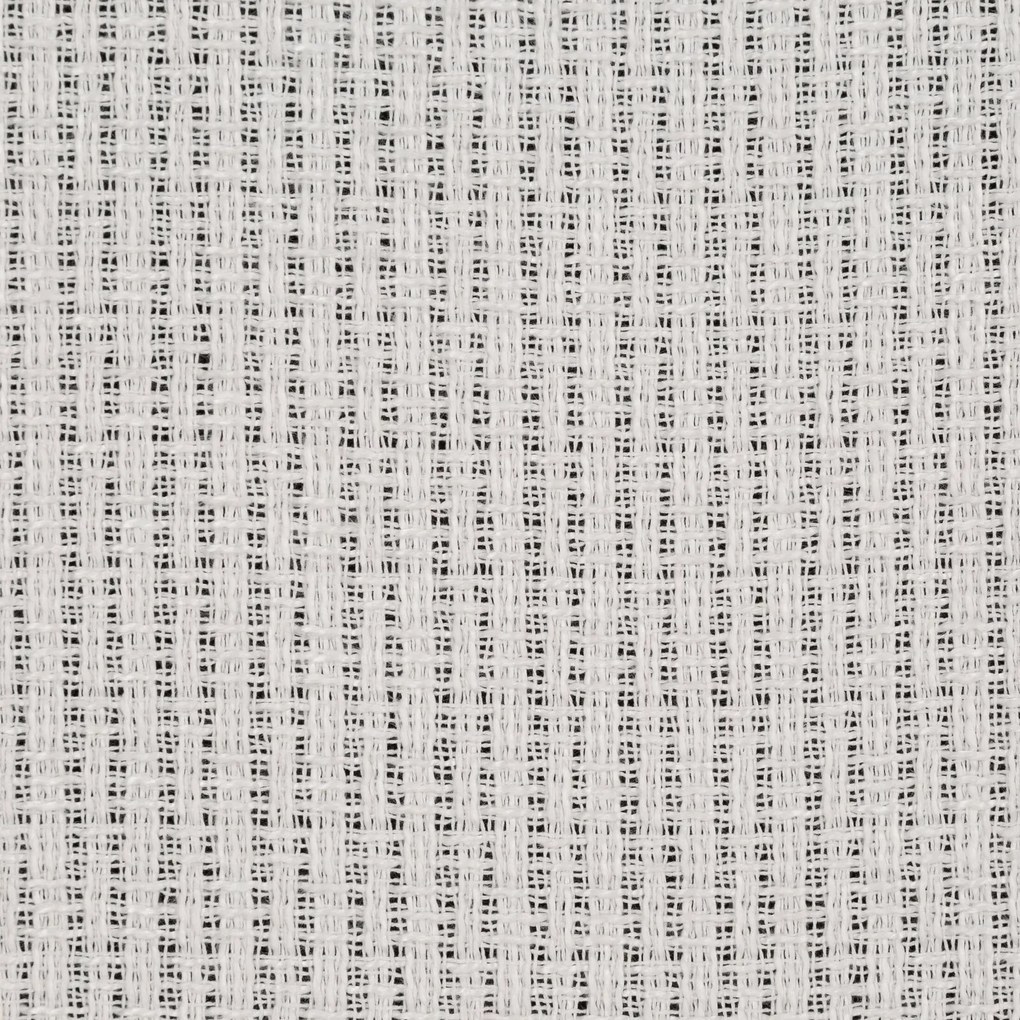 ZÁVĚS NA KROUŽCÍCH MADISON 140X250 CM BÍLÁ