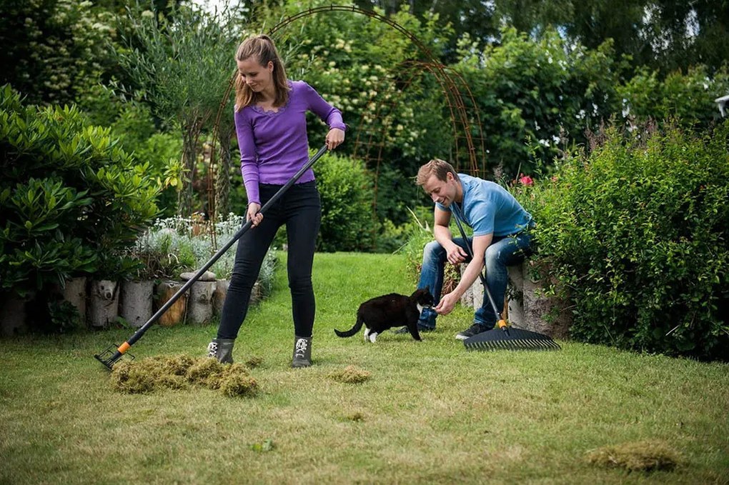 Fiskars QuikFit Hrábě široké, 58cm (135514) 1000656