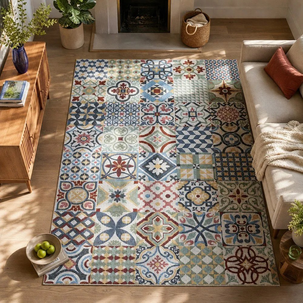 Koberec Universal Azulejos, 140 x 200 cm