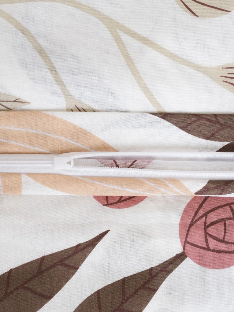 MK Lůžkoviny Francouzské bavlněné povlečení Renforcé - Elvíra 220 × 200 cm, 2ks 70 x 90 cm