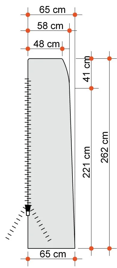 Ochranný obal pro slunečník GLATZ Sombrano 350 x 350 / 400 x 300 / 400 cm a Fortano