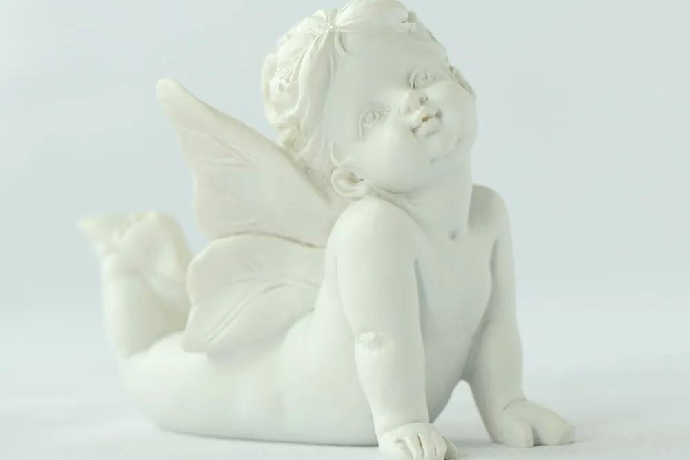 Obraz roztomilá soška anděla Varianta: 120x80