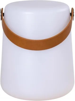 LED lampa BRISTOL s PU popruhem,bílá House Nordic 6408100