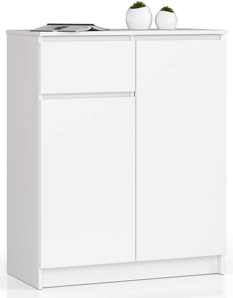Komoda K80 2D1SZ bílá