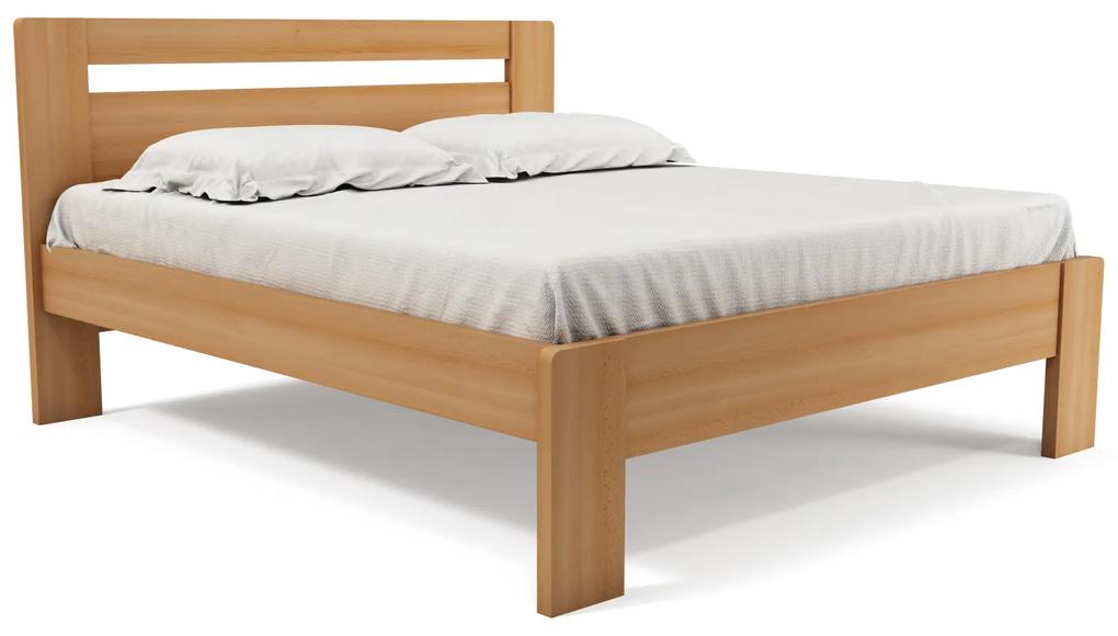 Manželská postel 160 cm Rimesa (buk). 1092334
