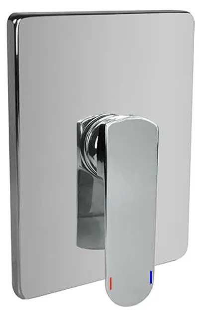 Mereo Mereo, Sprchová podomítková baterie bez přepínače, Mada, Mbox, CBQ60105MC