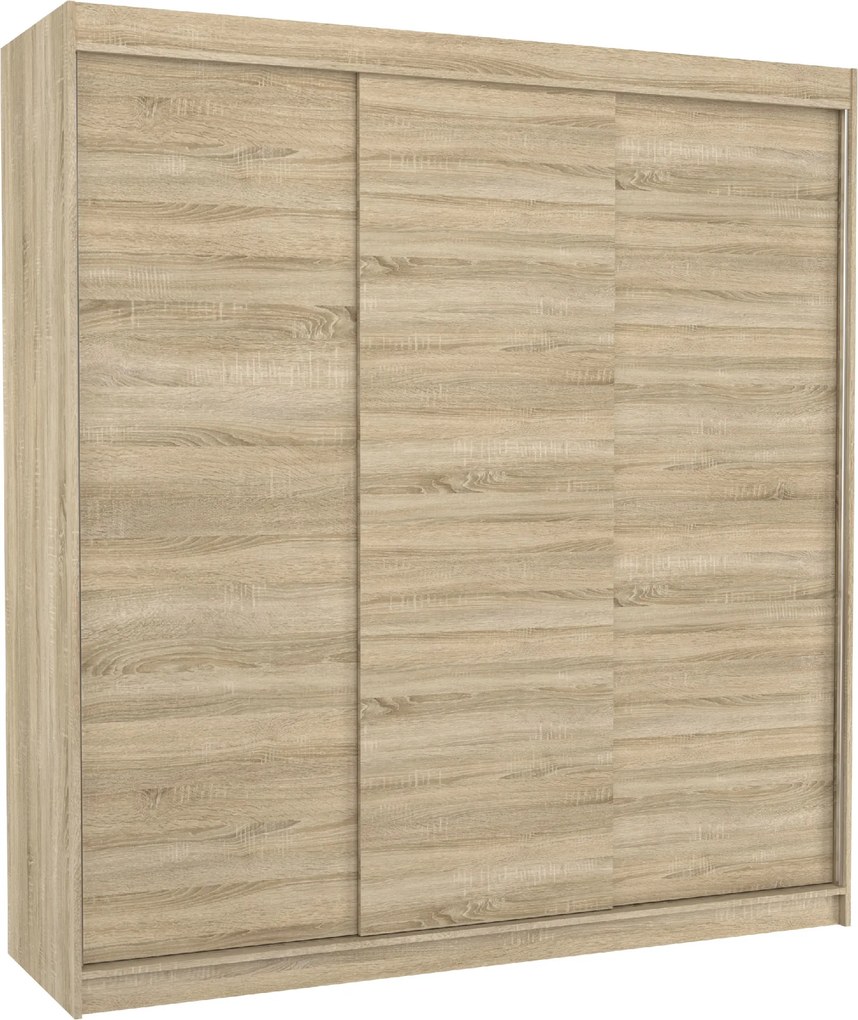 ADRK Furniture Posuvná skříň MEGAN 200 SW-MEG-S-200+A688