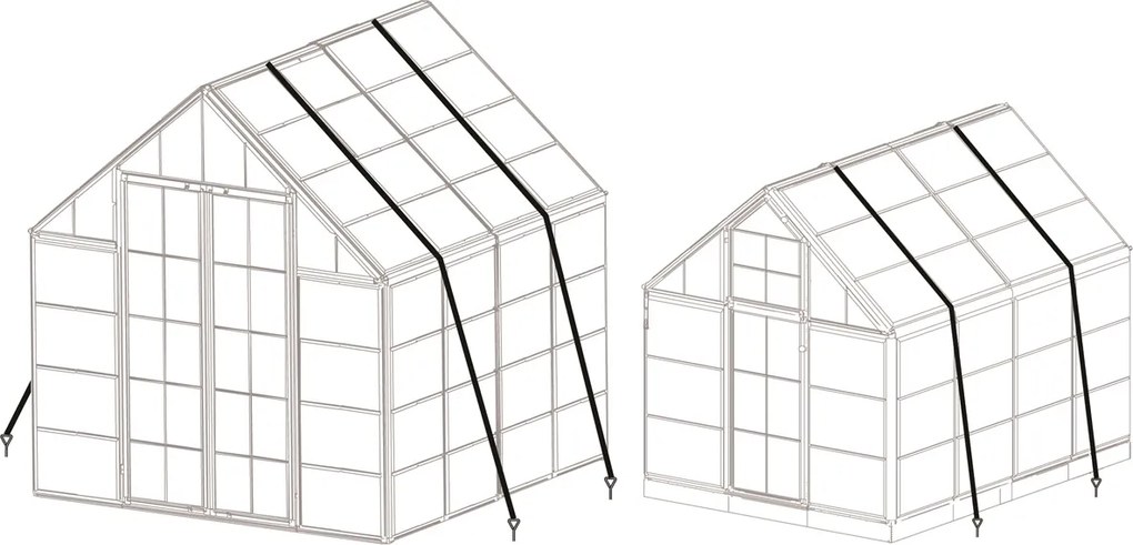 Palram - Canopia - kotvící systém