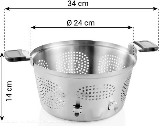 TESCOMA Cedicí nádoba GrandCHEF ø 23 cm