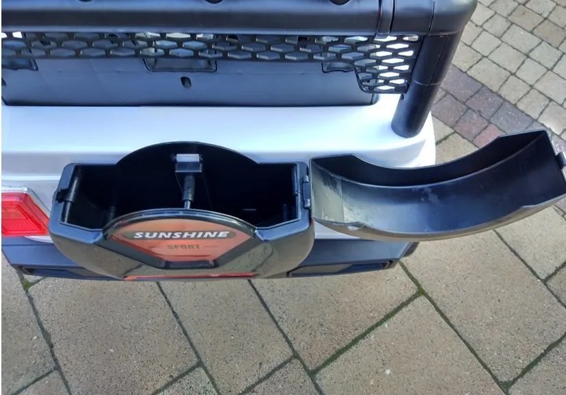 LEAN CARS Elektrické autíčko Jeep S2388 bílé 4x45W