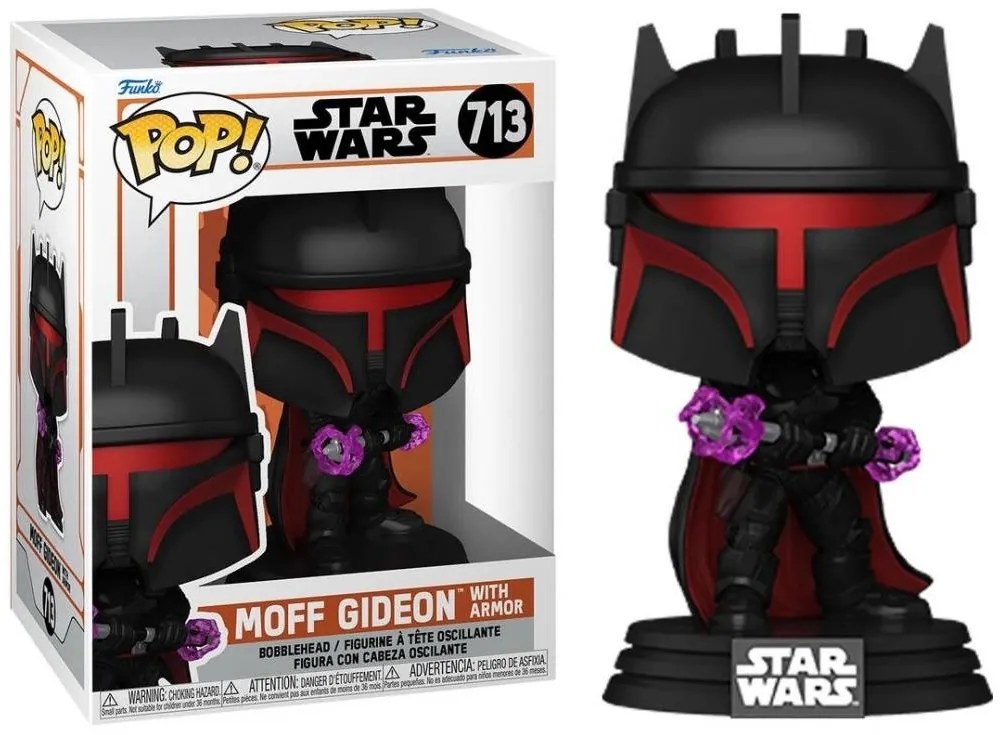 Funko pop! star wars the mandalorian moff gideon with armor 713