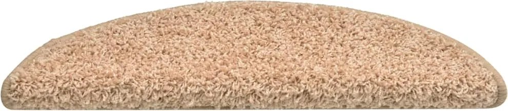 Schodové rohože 30 ks 56 x 17 x 3 cm zlaté půlkulaté 3365808