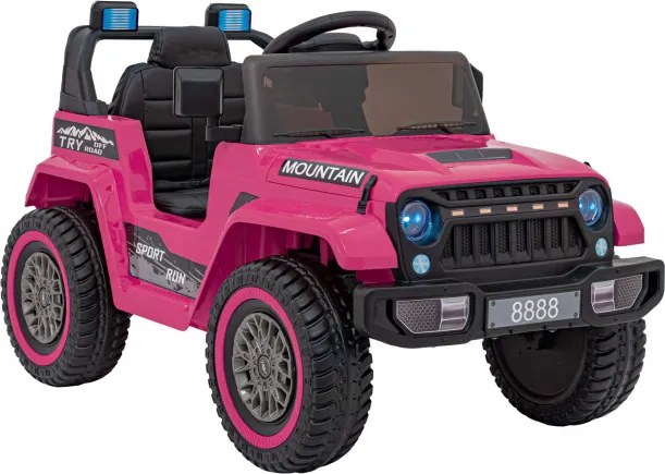 Elektrické autíčko Off Road MOUNTAIN růžové