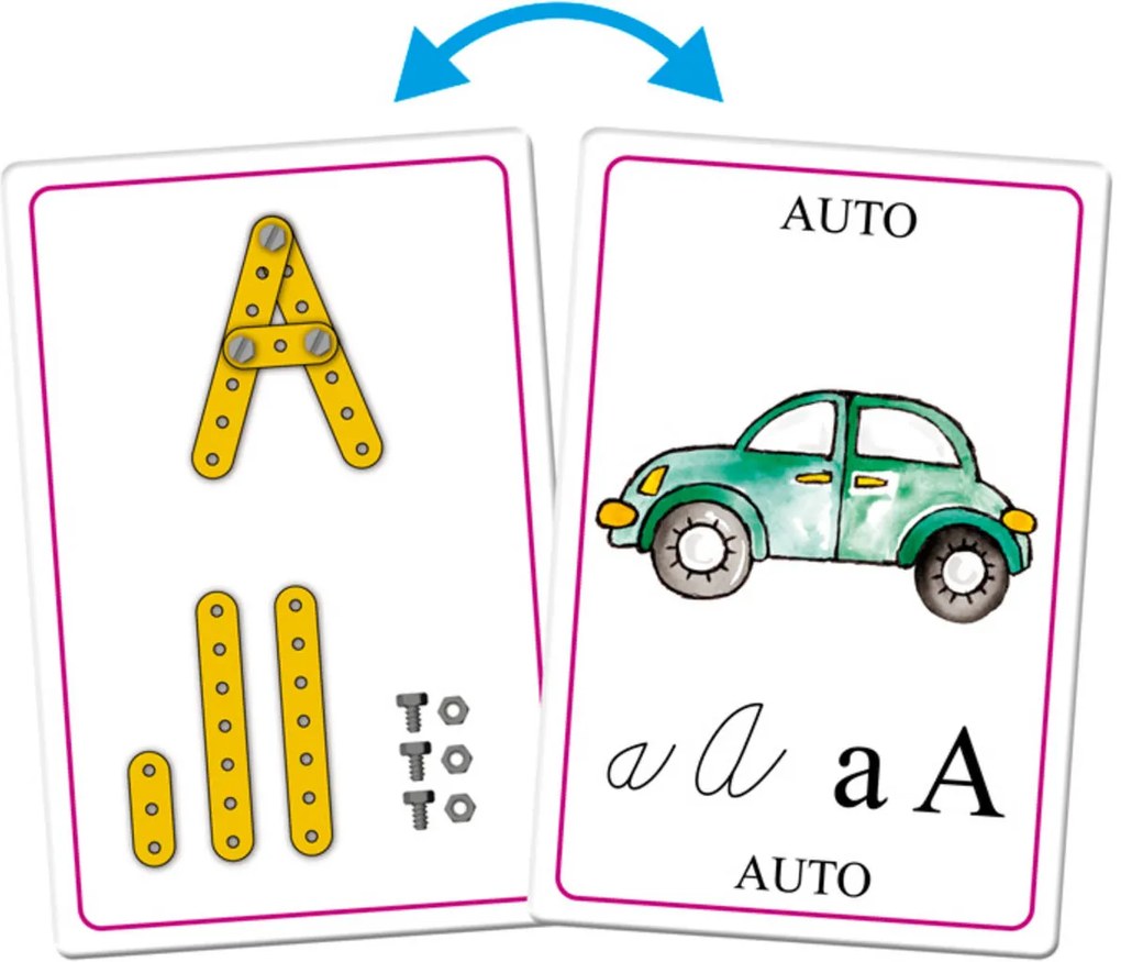 EFKO Hra Abeceda a čísla Vzdělávací soubor her *SPOLEČENSKÉ HRY* ef54984