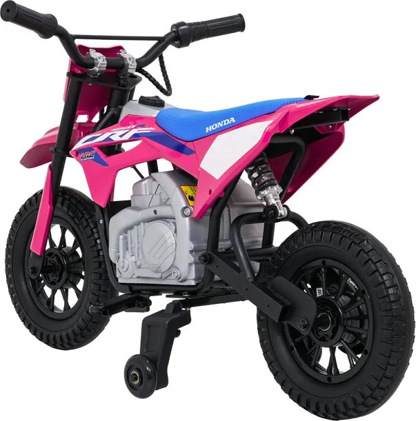 Elektrická motorka HONDA CFR450R růžová