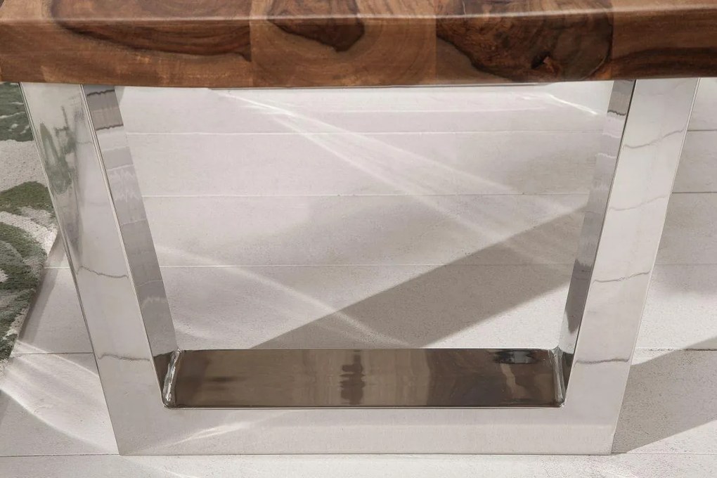 Luxusní konferenční stolek Massive S II 110 cm Sheesham - Skladem