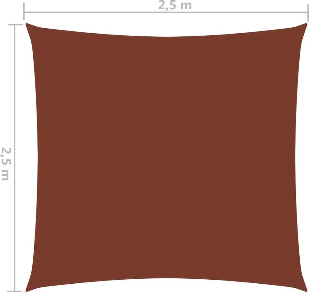 vidaXL Stínící plachta oxfordská látka čtvercová 2,5 x 2,5 m [135356] Barva: Béžová