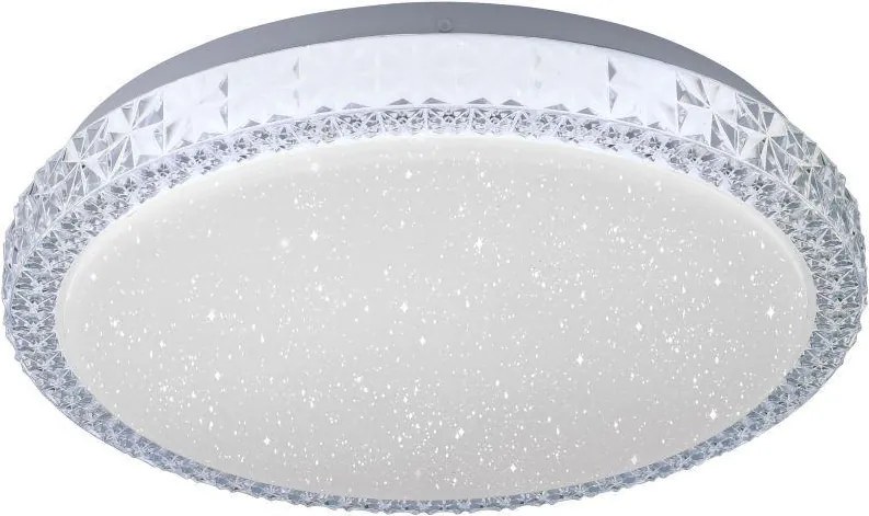 LD 14370-00 FRIDA LED stropní svítidlo Ø30cm CCT transparentní 2700-5000K - LEUCHTEN DIREKT