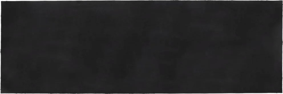 Rohožka před dveře tmavě šedá 100 x 300 cm kokosové vlákno 155595