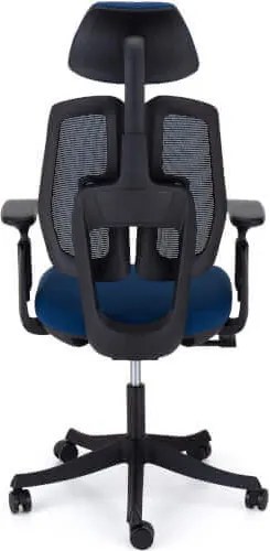 Ergonomická kancelářská židle Liftor Active, modrá (textil + síťovina)