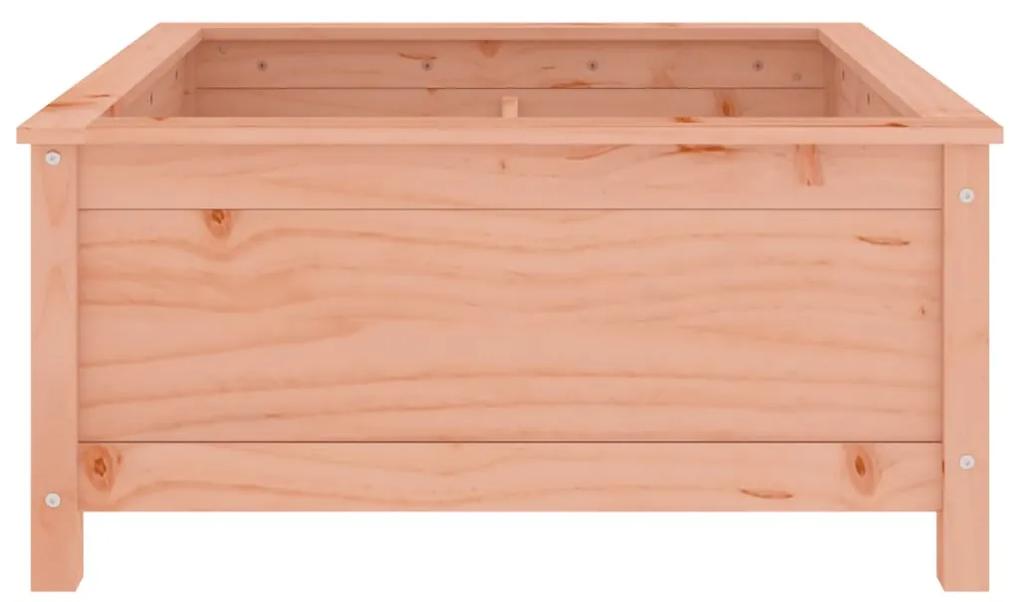 Zahradní truhlík 82,5 x 82,5 x 39 cm masivní dřevo douglasky - Default Title