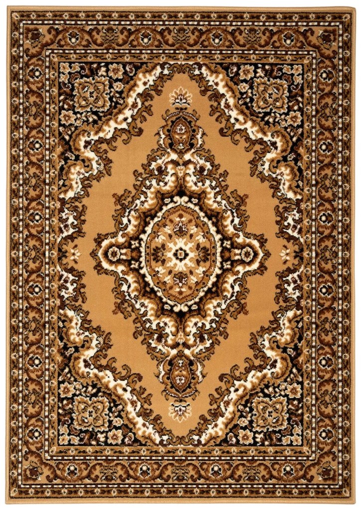 Alfa Carpets  Kusový koberec TEHERAN T-102 beige - 80x150 cm