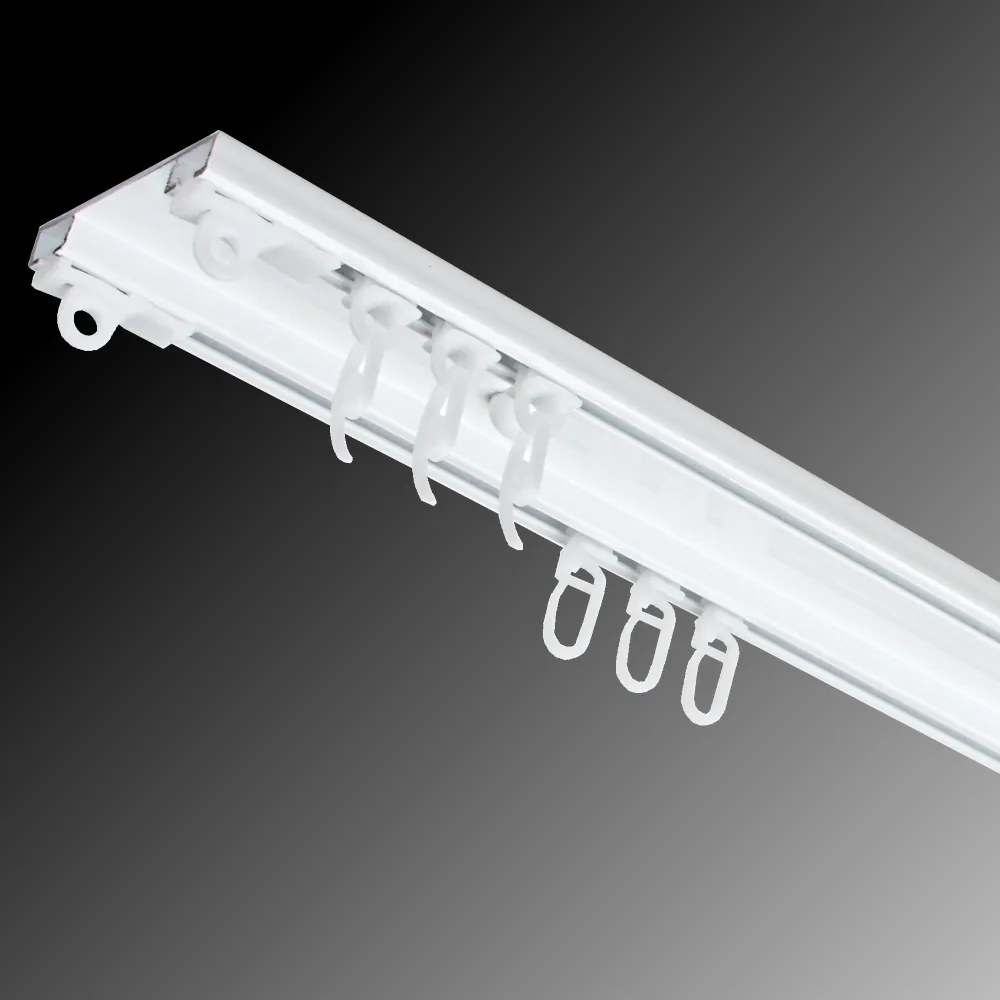 URBÁNEK Záclonové kolejnice AL093B - 462 cm, Standard + šnek