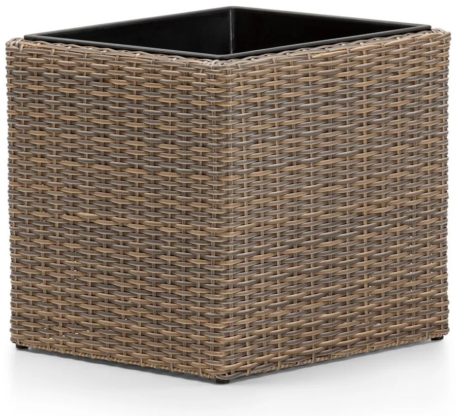 Sada šedých zahradních květináčů Bonami Essentials Natural