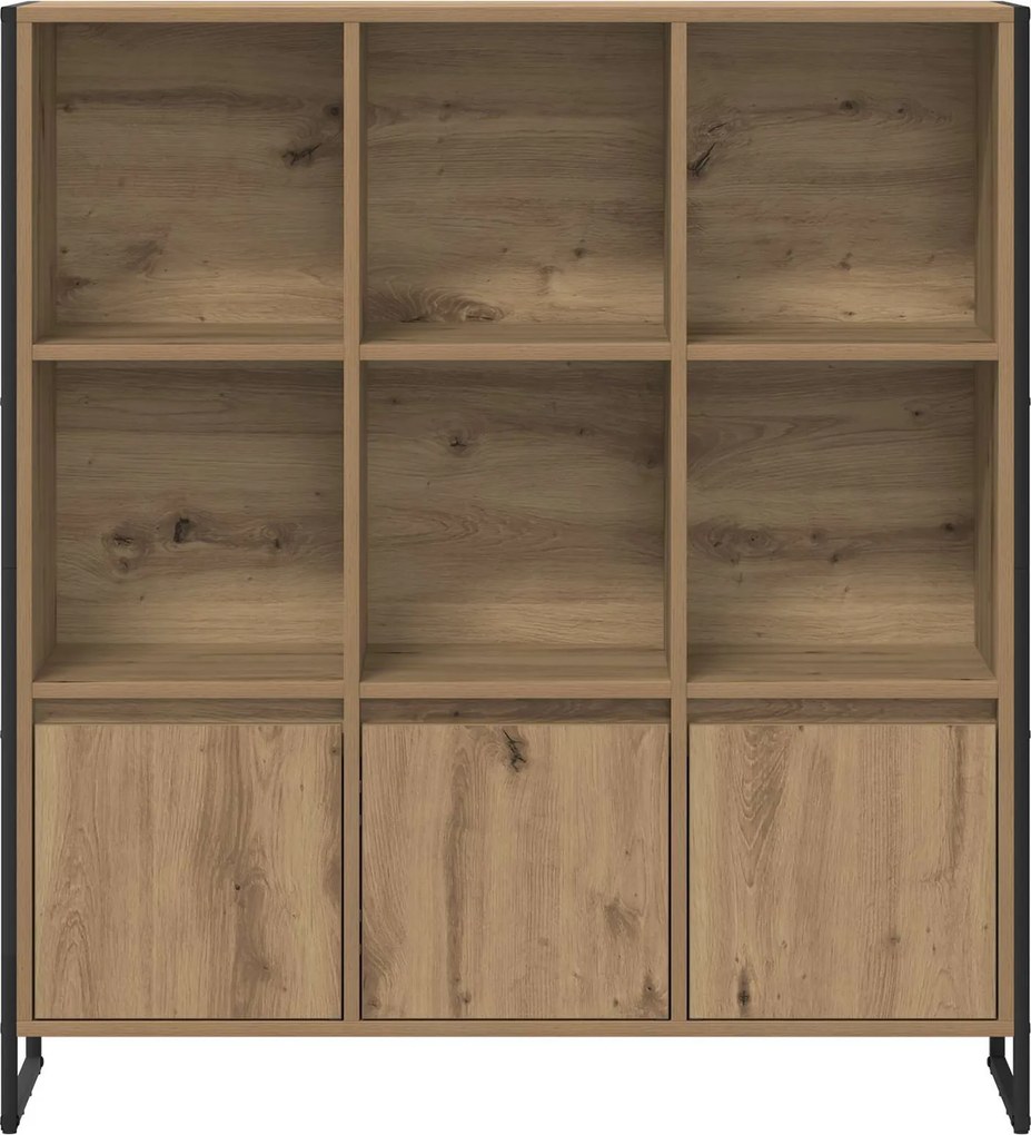 Knihovna 99,5 x 30 x 108 cm Kompozitní dřevo Umělecký dub 3403027