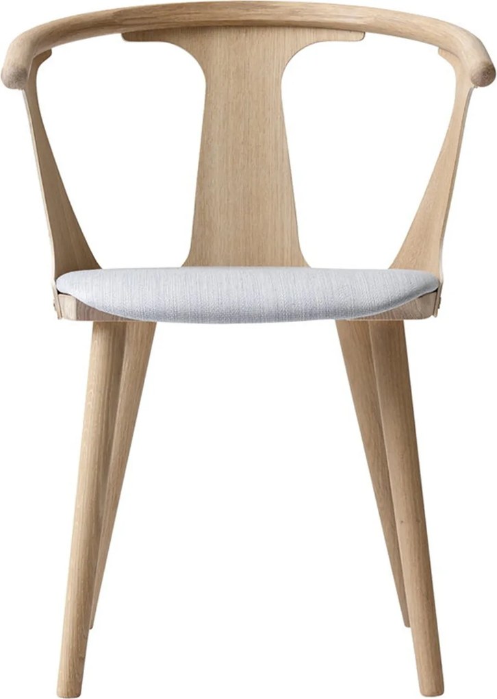 Výprodej &Tradition designová židle In Between Chair SK1 - látka Fiord 251/ dub bělený