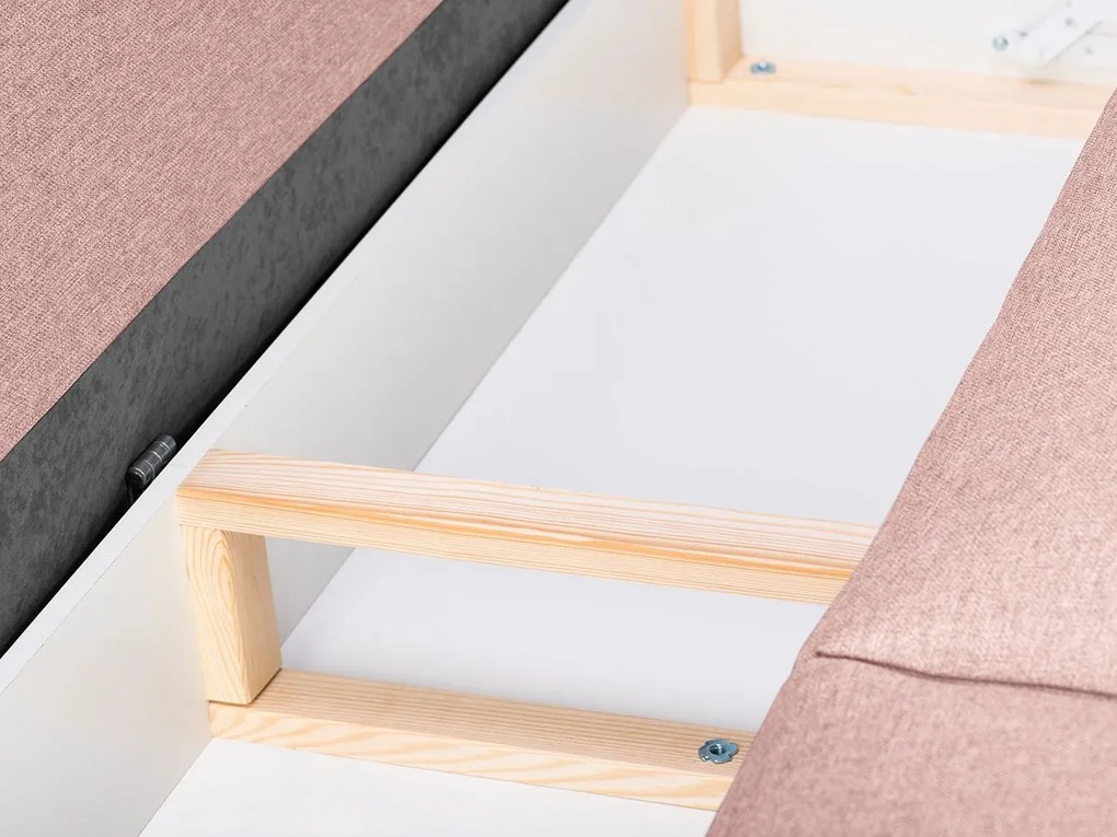 MAZZINI SOFAS Třímístná rozkládací pohovka s úložným prostorem Ancolie