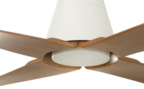 FARO 34105 - Stropní ventilátor TYPHOON M hnědá/bílá pr. 130 cm IP44 + DO