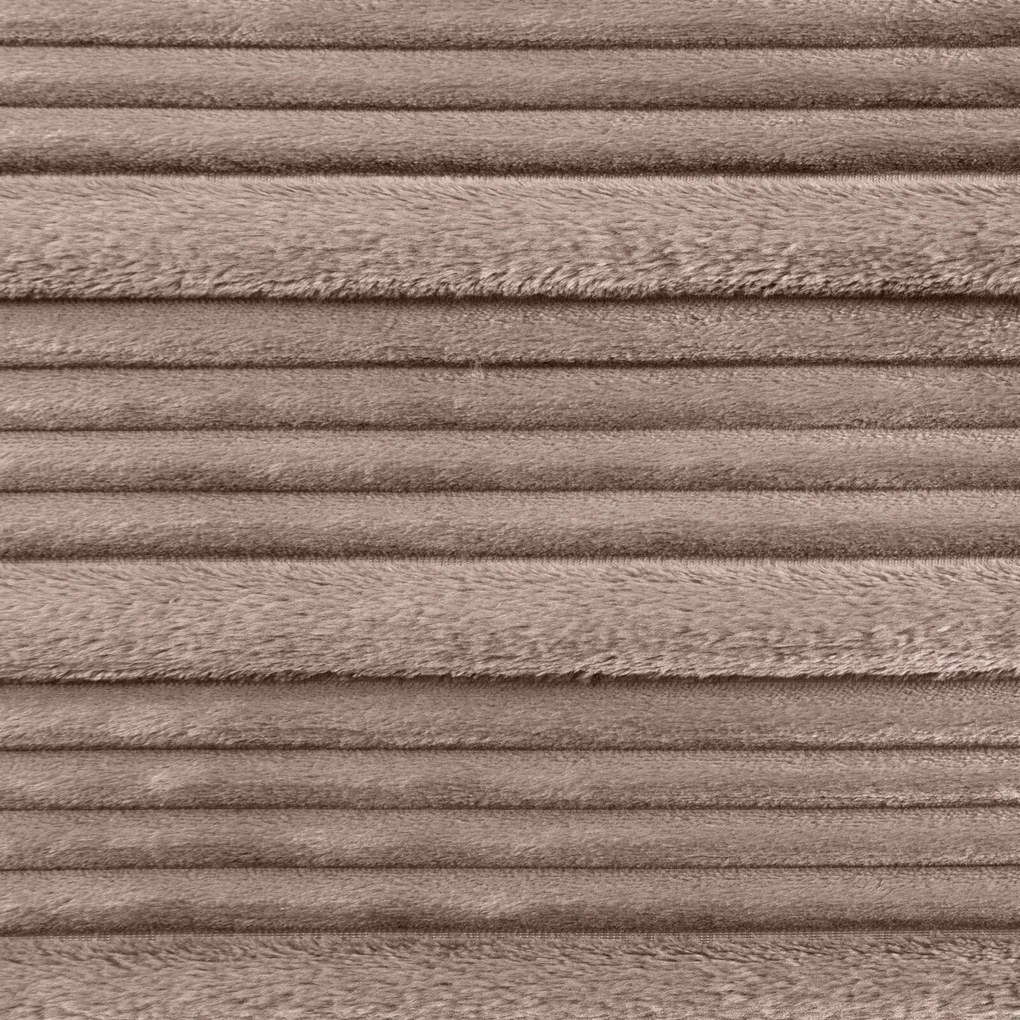 EUROFIRANY FLANELOVÁ DEKA NINA 150X200 CM PUDROVÁ