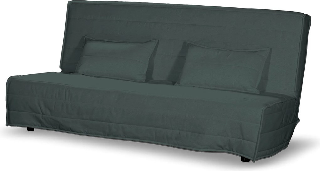 Potah na pohovku IKEA  Beddinge , dlouhý barva zelená látka sametová