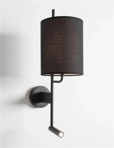 Nástěnné svítidlo NOVA LUCE YAMA E27 + LED na čtení 3000K 9180512 bez žárovky