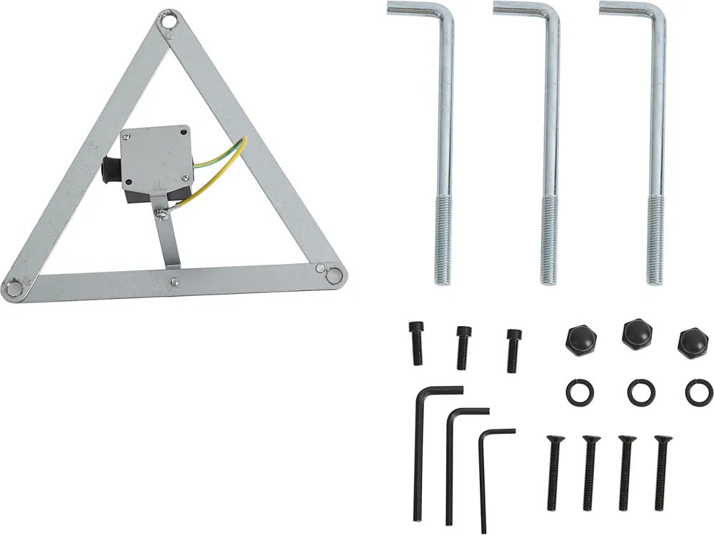 Klasická venkovní lucerna černá se zlatou 200 cm 3-světla IP44 - Daphne