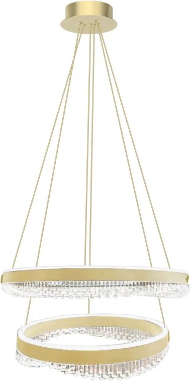 Milagro Závěsná lampa Swarovski 85W Led Moderní led 1 ks